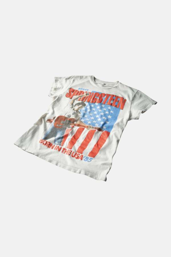 MadeWorn Bruce Springsteen 1984 Tee - Off White | Garmentory