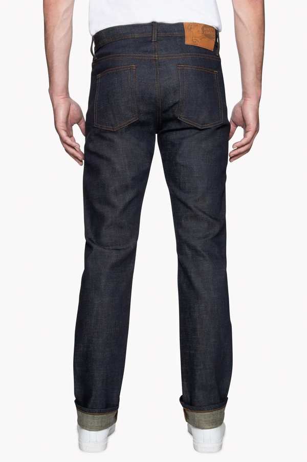 Naked & Famous Weird Guy Jeans - Perfect Blue Slub Stretch | Garmentory