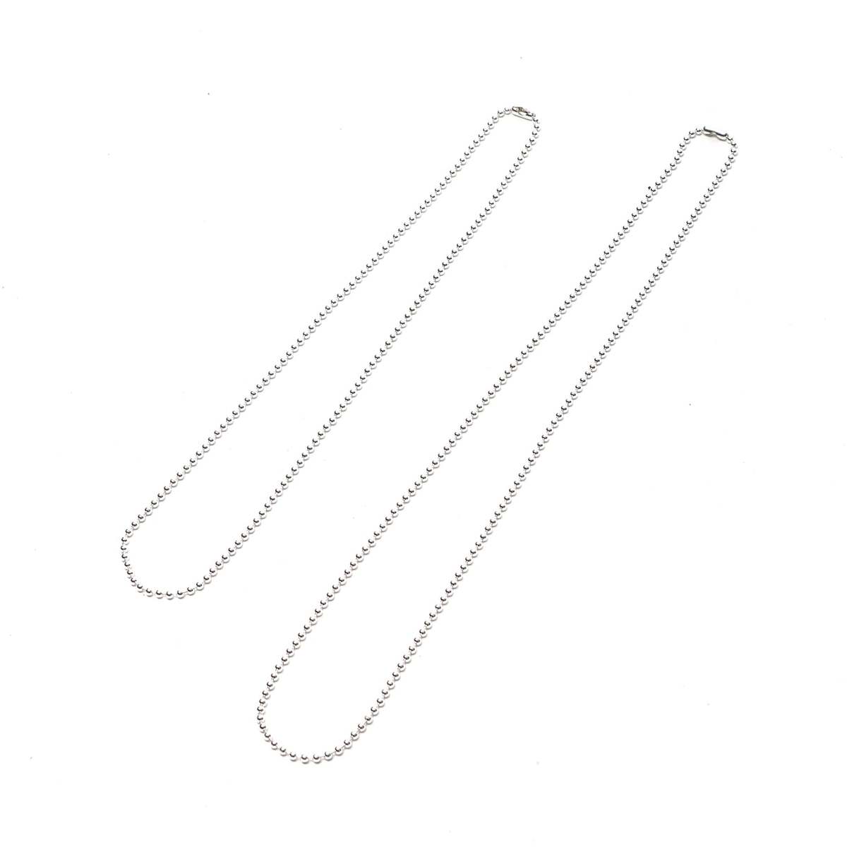 MAPLE BALL 2MM CHAIN - SILVER | Garmentory