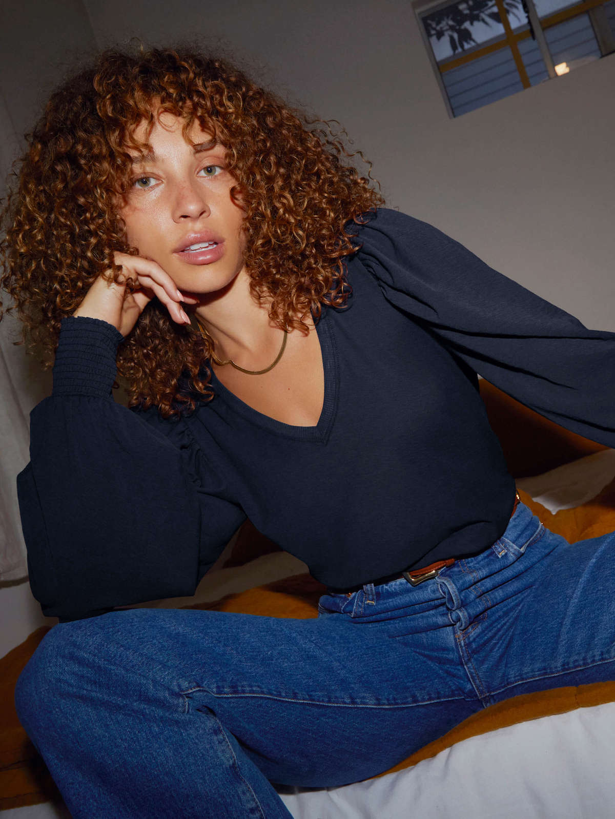 Nation Ltd Tabitha Long Sleeve - Night Horizon | Garmentory