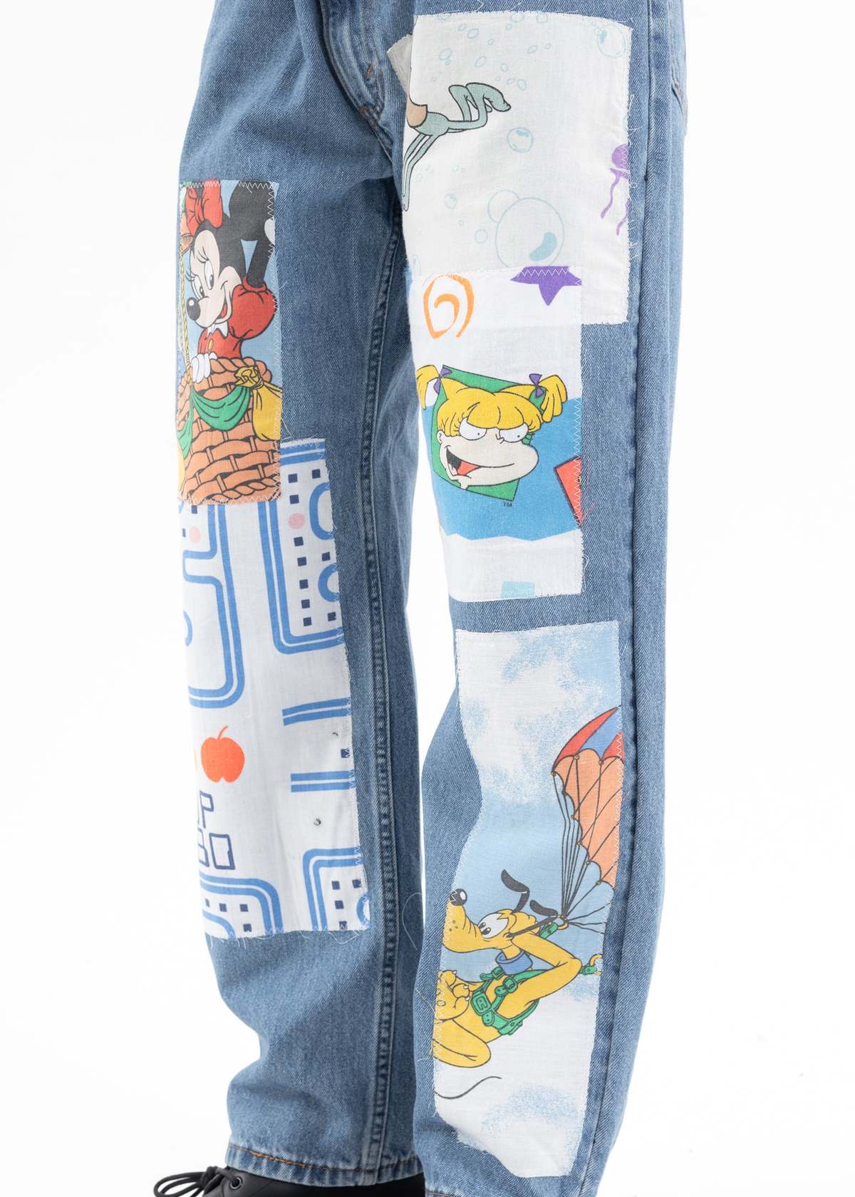DISCOVERED Collage Comic Pants -Style A | Garmentory