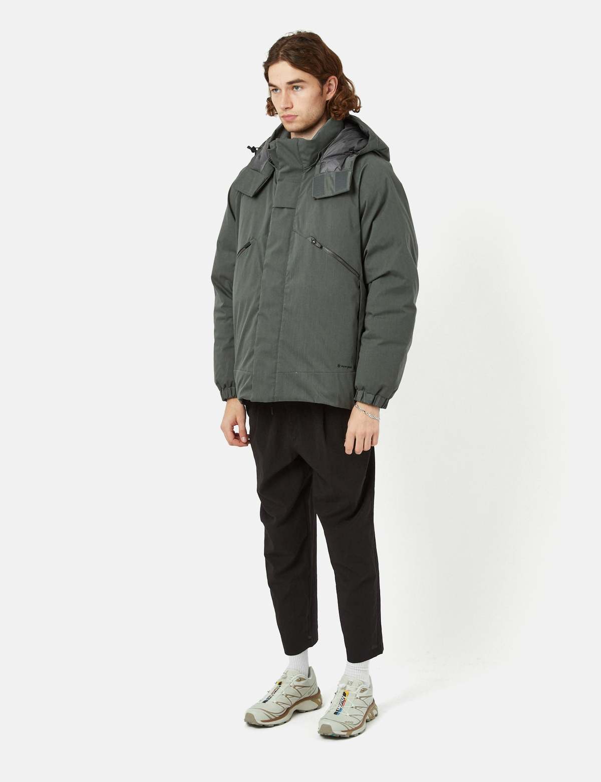 Snow Peak FR 2L Down Jacket - Forest Green | Garmentory