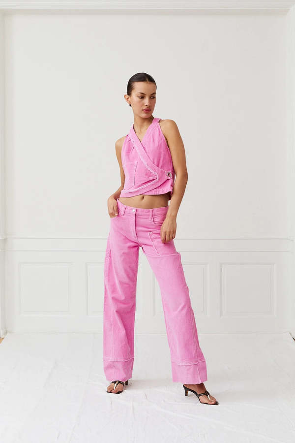 Saks Potts Marie Top - Pink | Garmentory