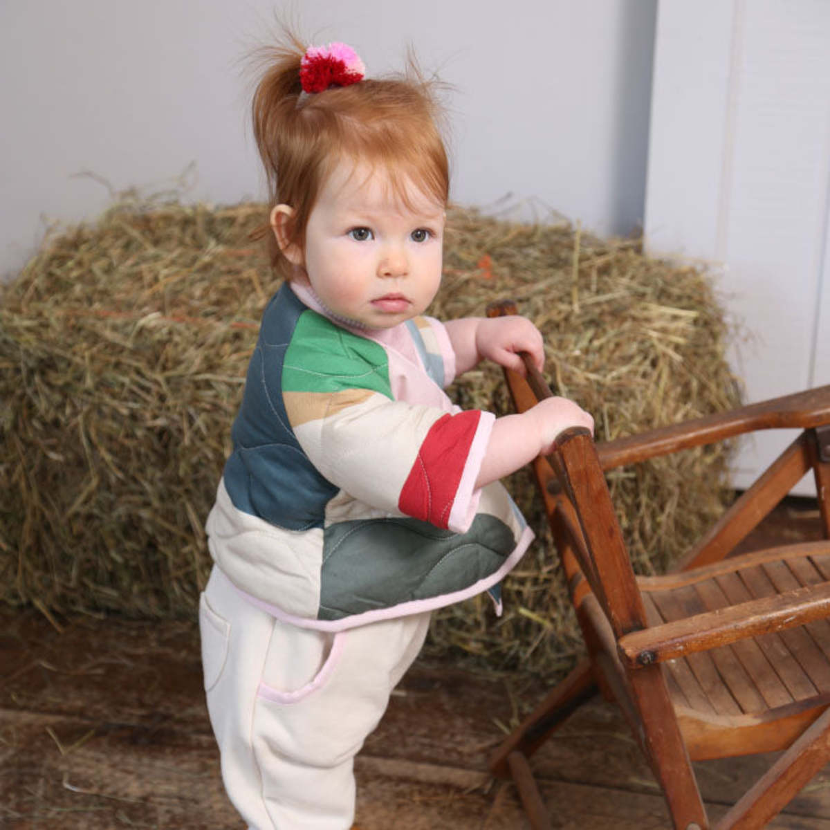 Kids Tia Cibani Baby Tufted Topper Jacket - Sunrise | Garmentory