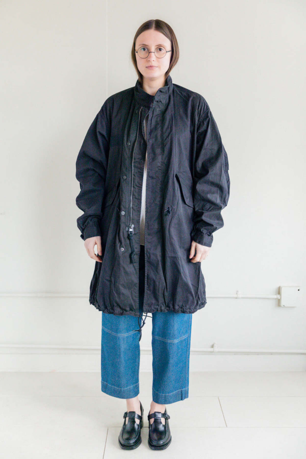 Orslow M-65 FISHTAIL COAT - BLACK | Garmentory
