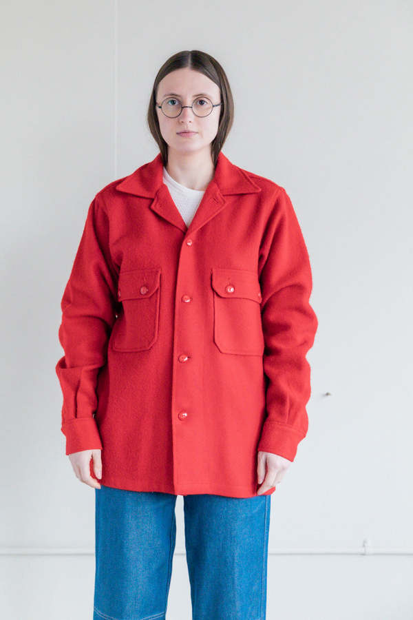 VINTAGE WORK SHIRT - Red | Garmentory