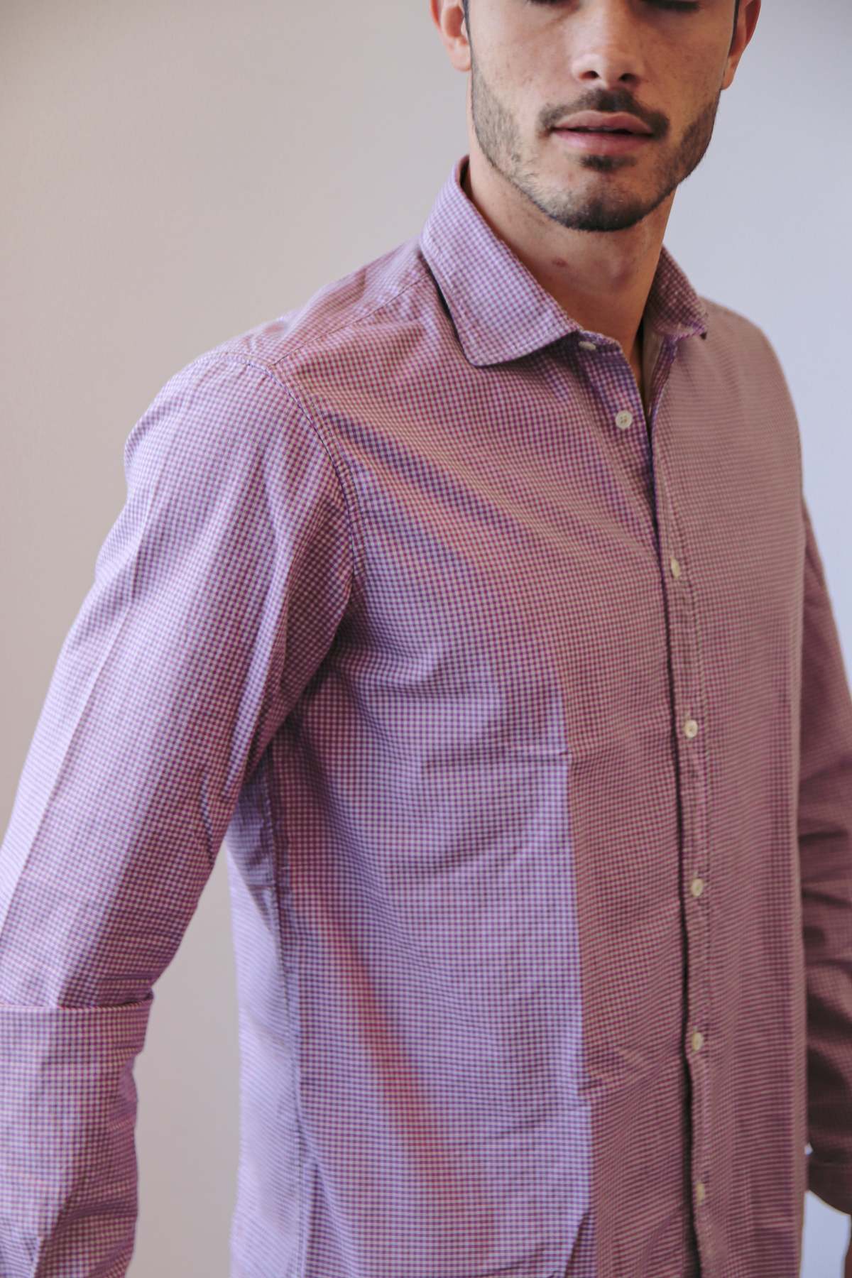 Massimo Alba Button Down - Gingham Check | Garmentory
