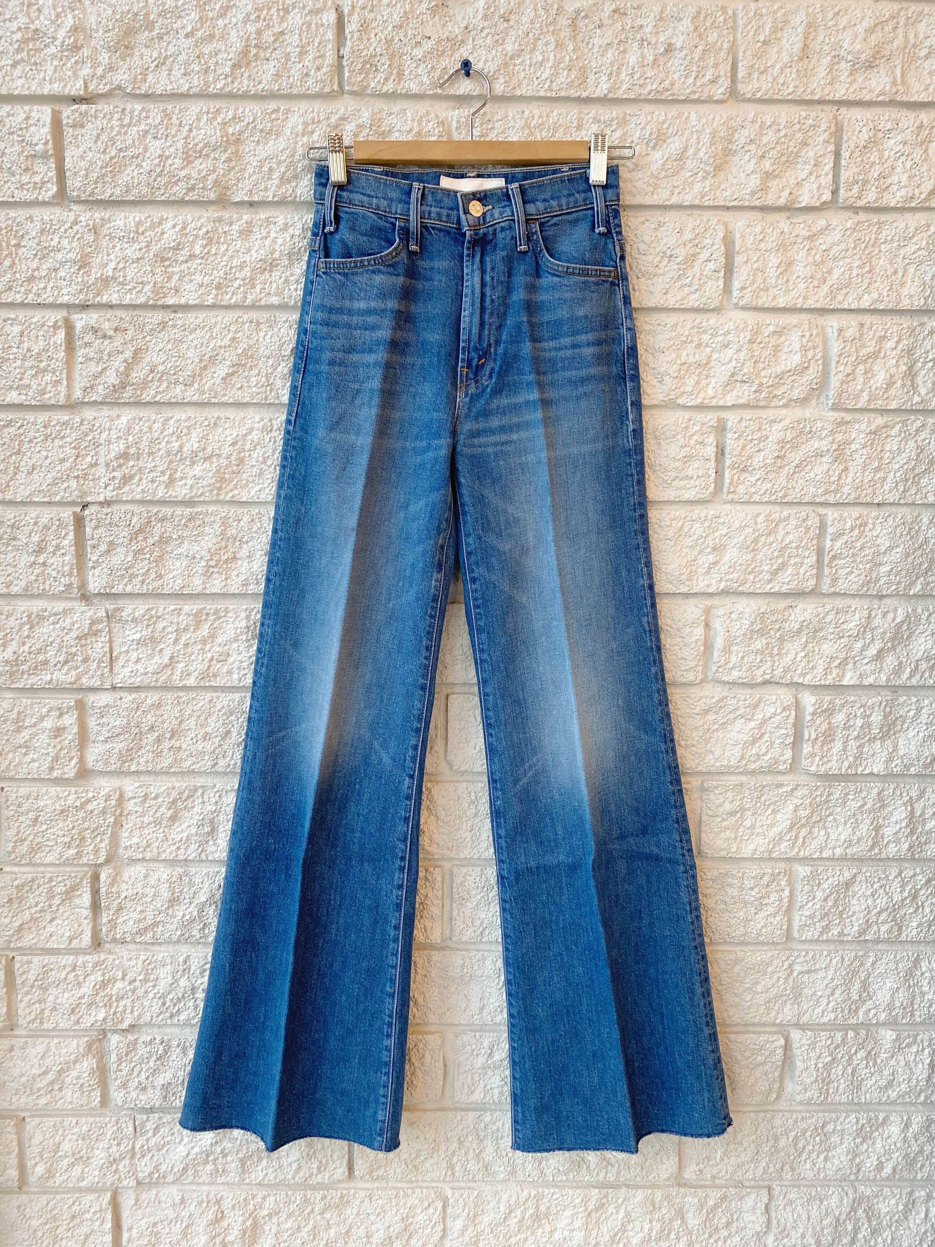 Mother Denim The Hustler Roller Heel Fray - Perfect Drug | Garmentory
