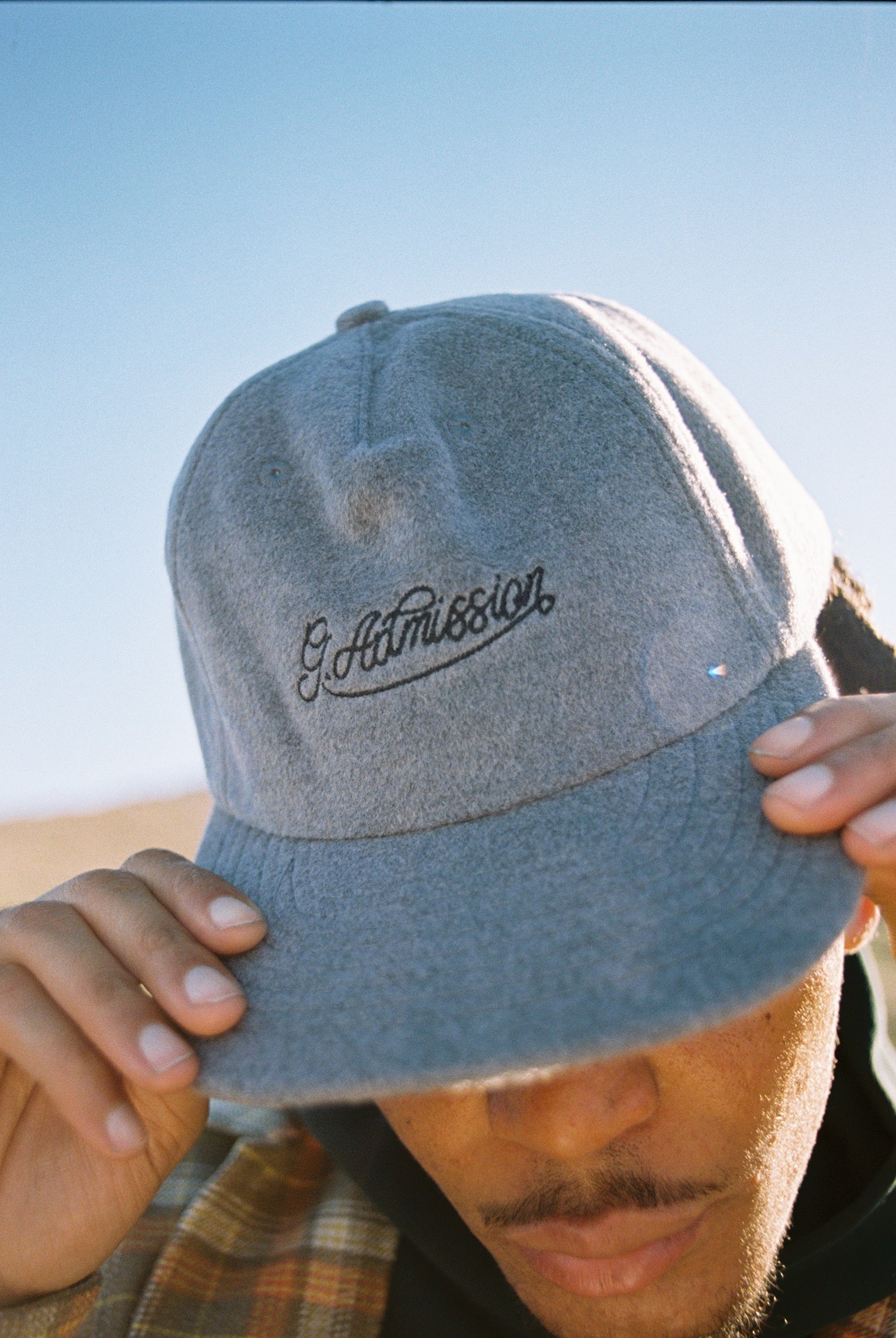 General Admission Shaggy Fleece Cap - Grey | Garmentory