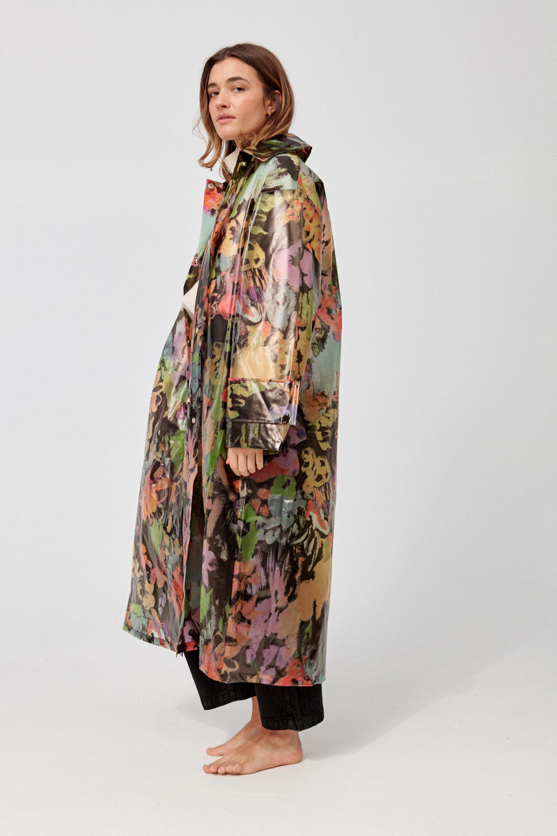 Stine Goya Desiree Jacket - Abstract Night Floral | Garmentory