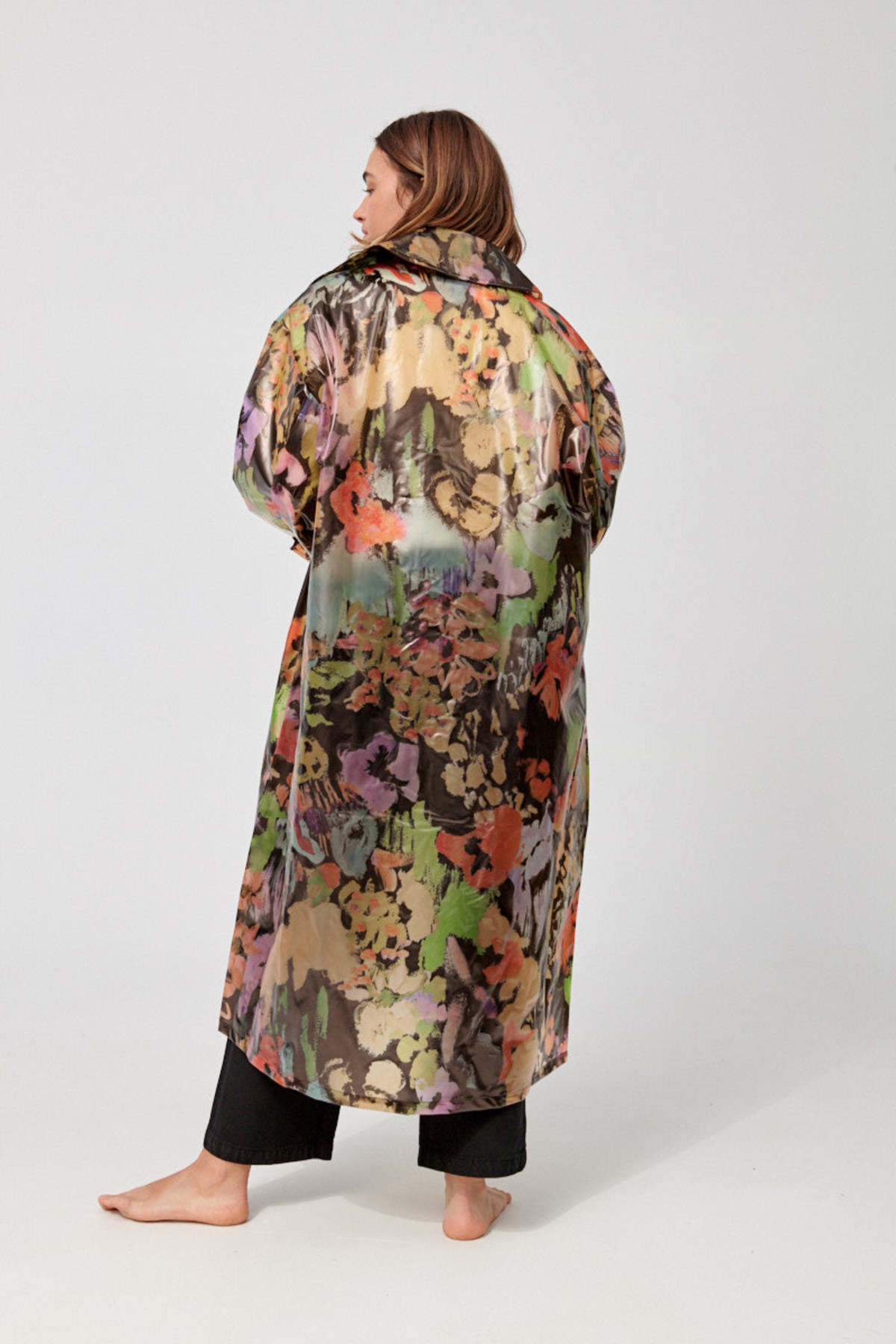 Stine Goya Desiree Jacket - Abstract Night Floral | Garmentory