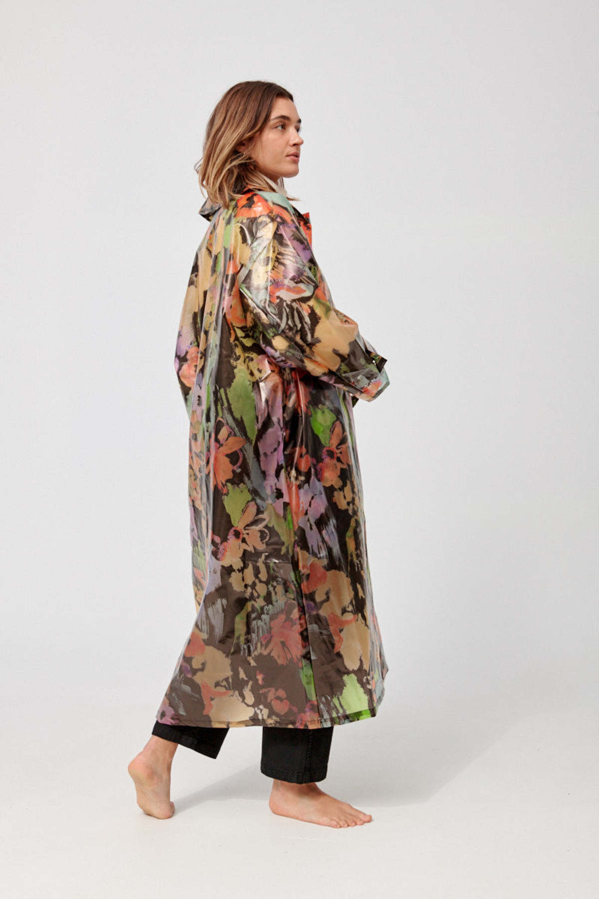 Stine Goya Desiree Jacket - Abstract Night Floral | Garmentory