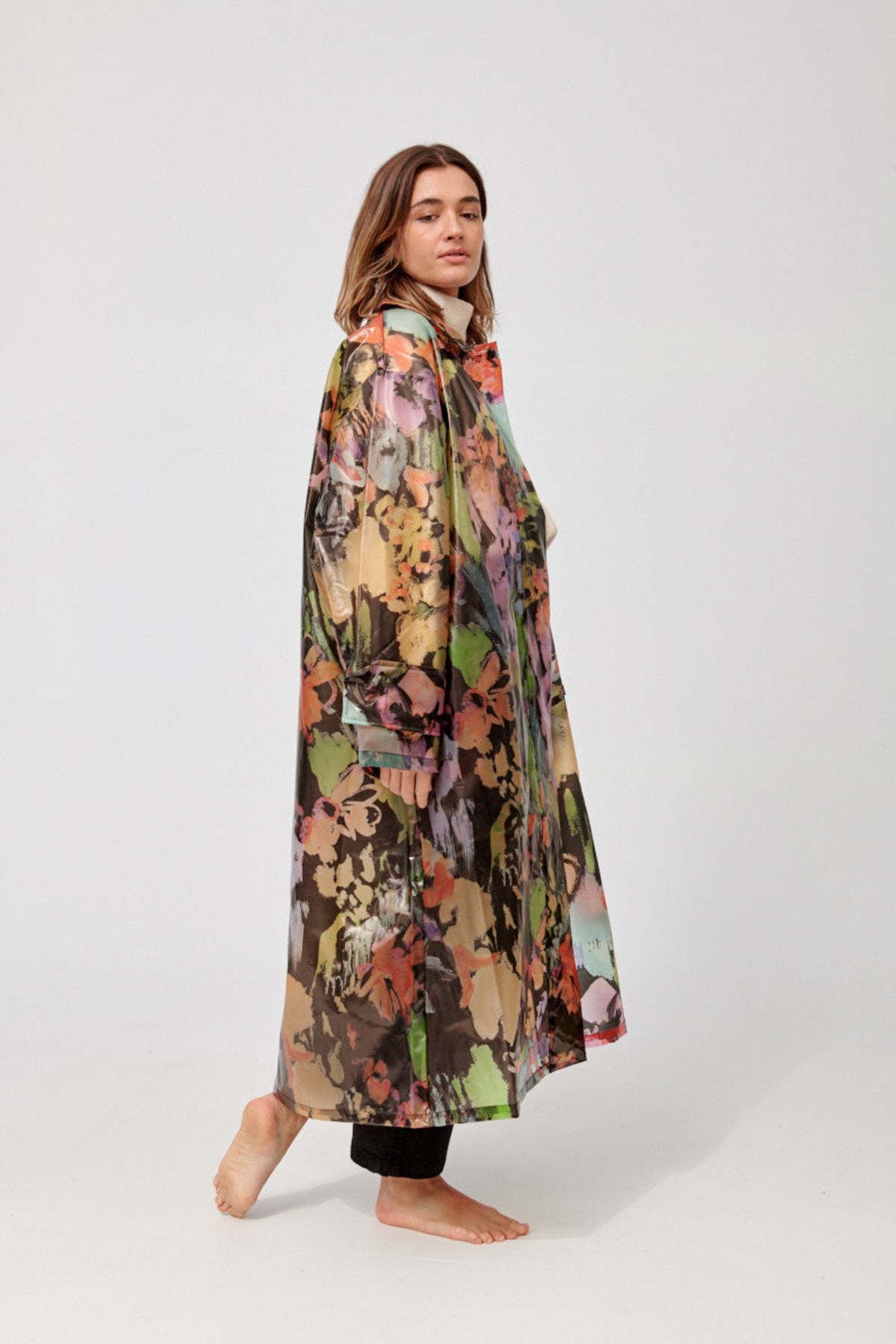 Stine Goya Desiree Jacket - Abstract Night Floral | Garmentory