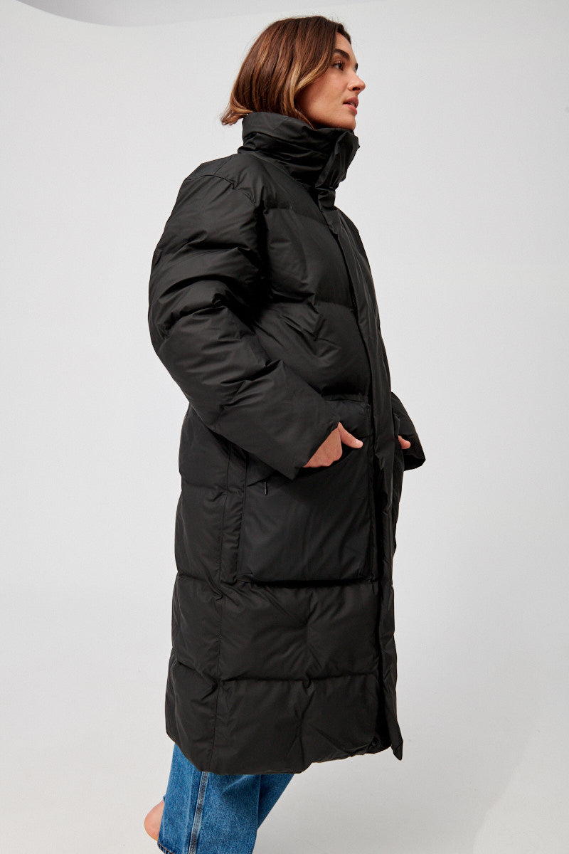 Rains Block Puffer Coat | Garmentory