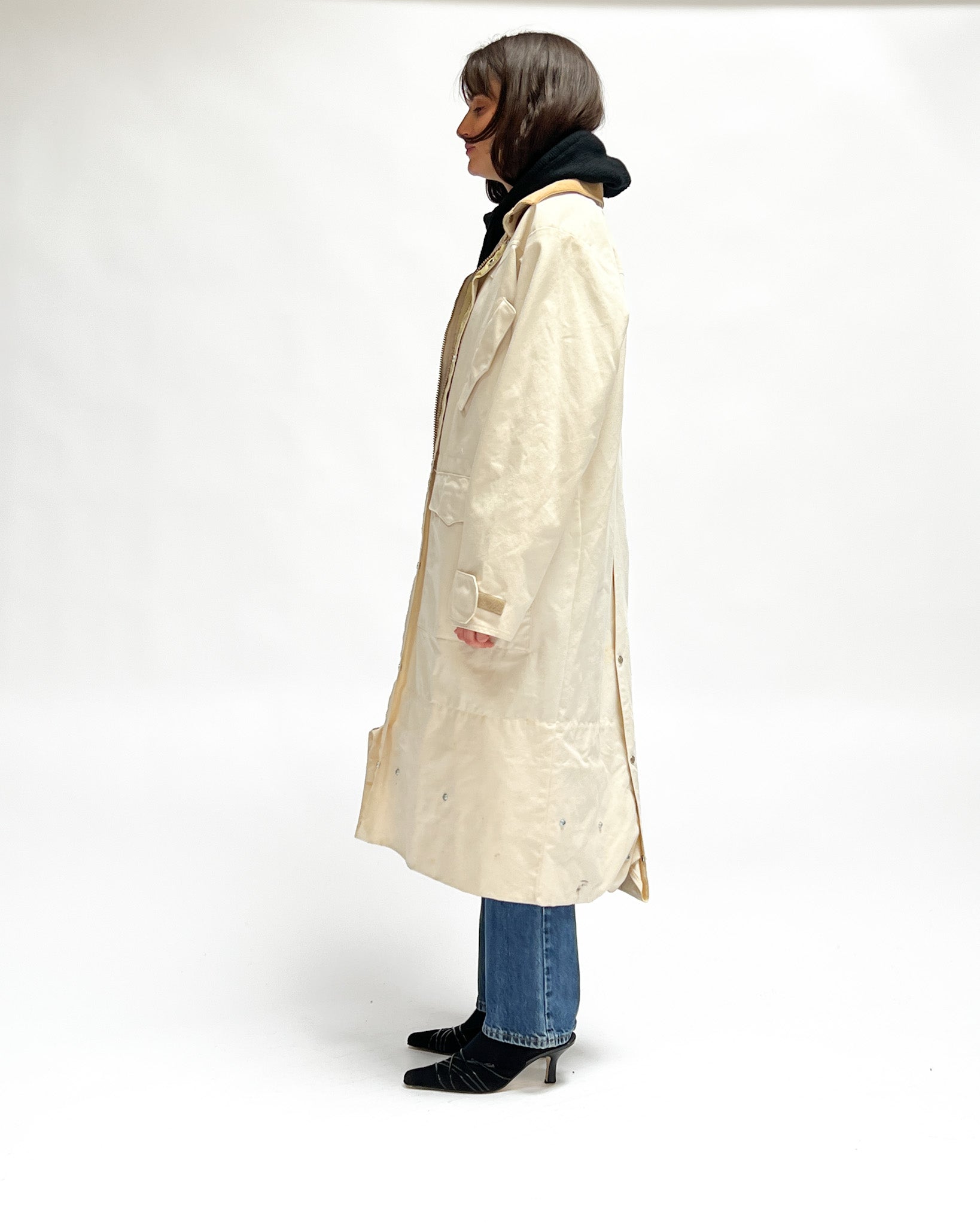 Cargo Maxi Duster - Beige | Garmentory