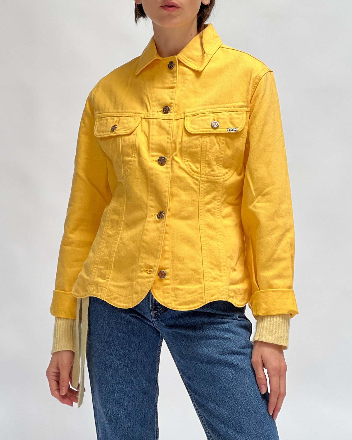 Denim Jacket - Lemon | Garmentory