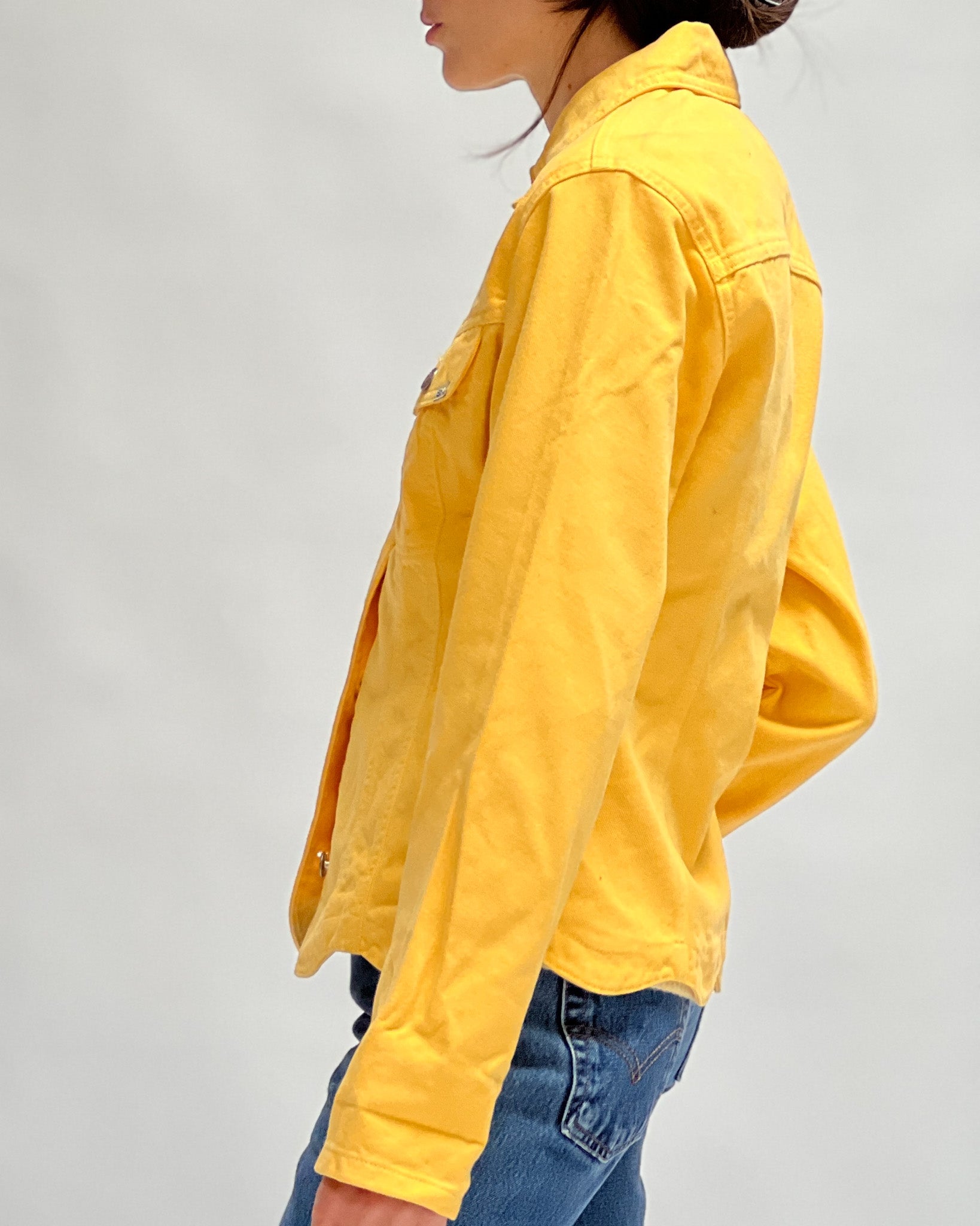 Denim Jacket - Lemon | Garmentory