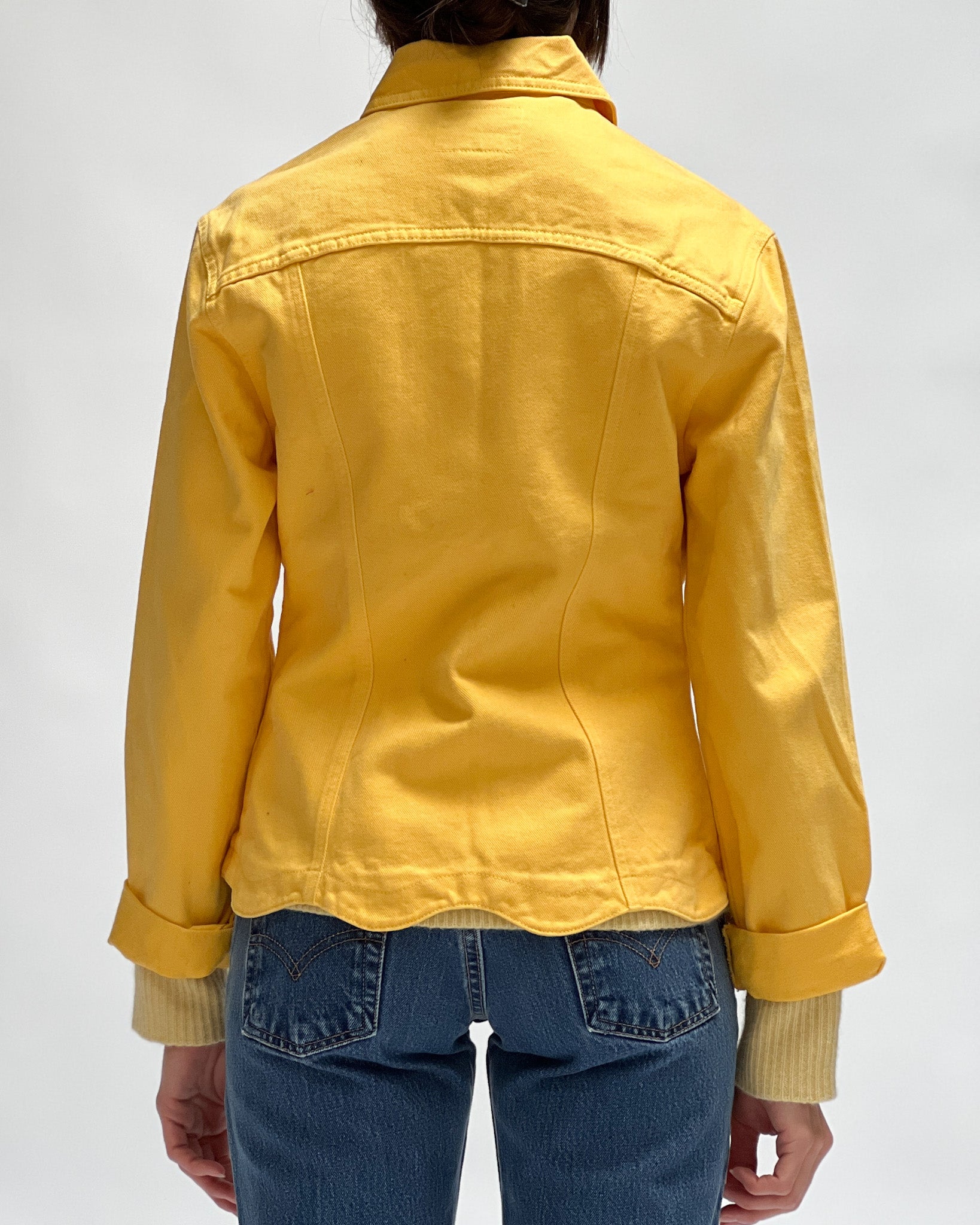 Denim Jacket - Lemon | Garmentory