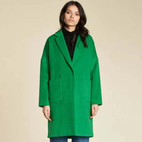 dra Sarah Coat - Aloe Green | Garmentory