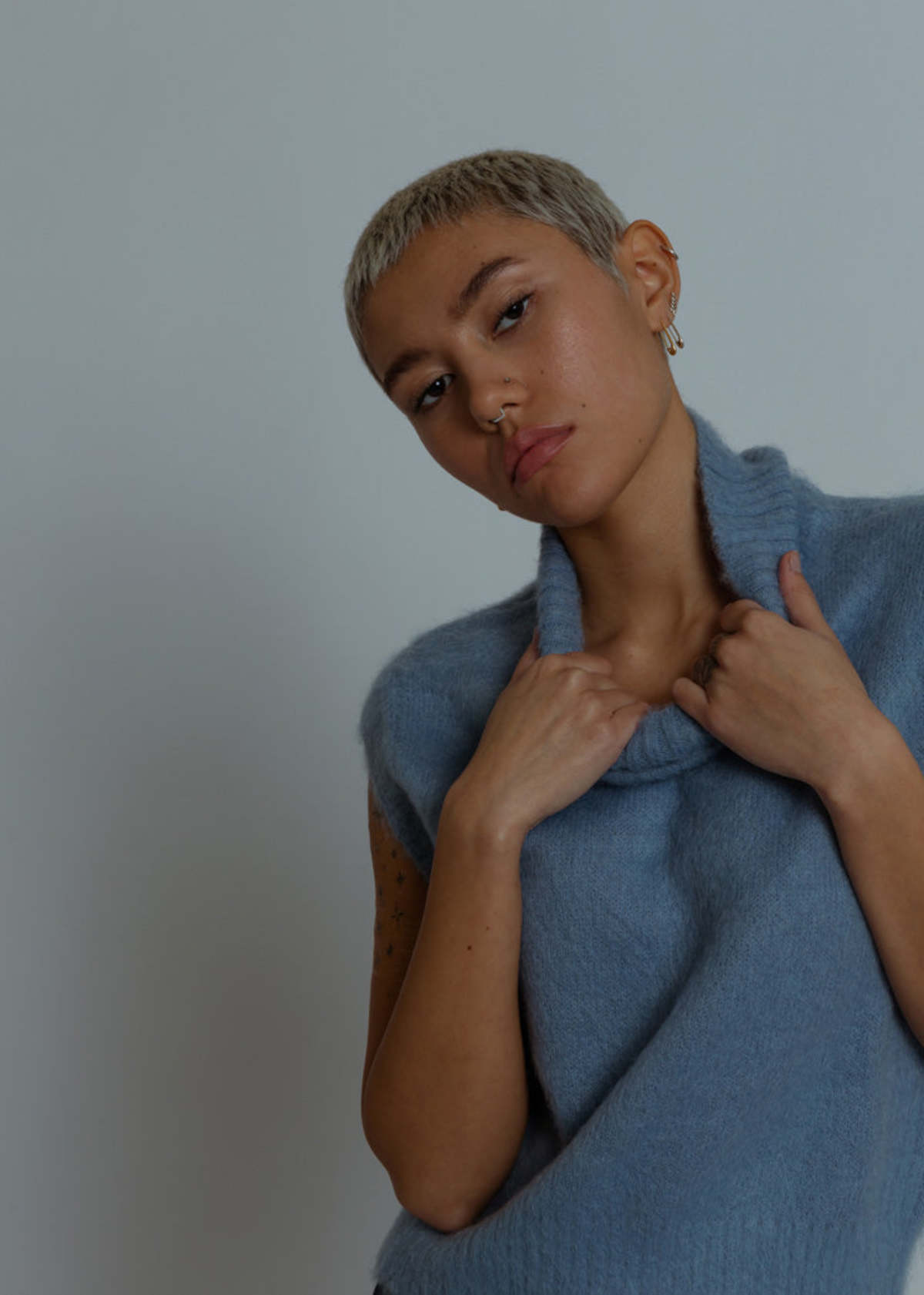 Tela Alberta Vest - Blue | Garmentory