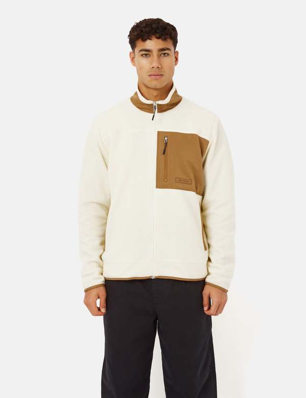 Norse Projects Frederik Fleece Jacket - Ecru | Garmentory Norse Projects Frederik Fleece Jacket - Ecru | Garmentory
