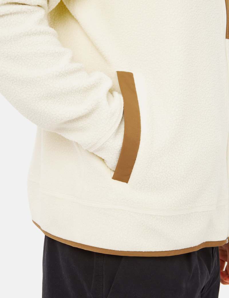 Norse Projects Frederik Fleece Jacket - Ecru | Garmentory Norse Projects Frederik Fleece Jacket - Ecru | Garmentory