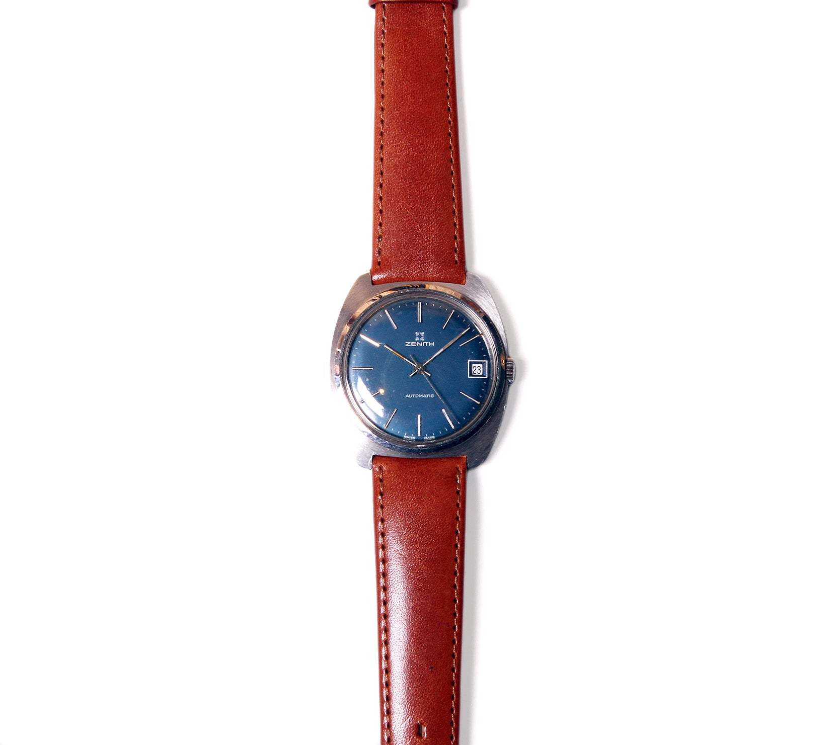 Vintage 1970s Zenith Surf Watch - Brown | Garmentory