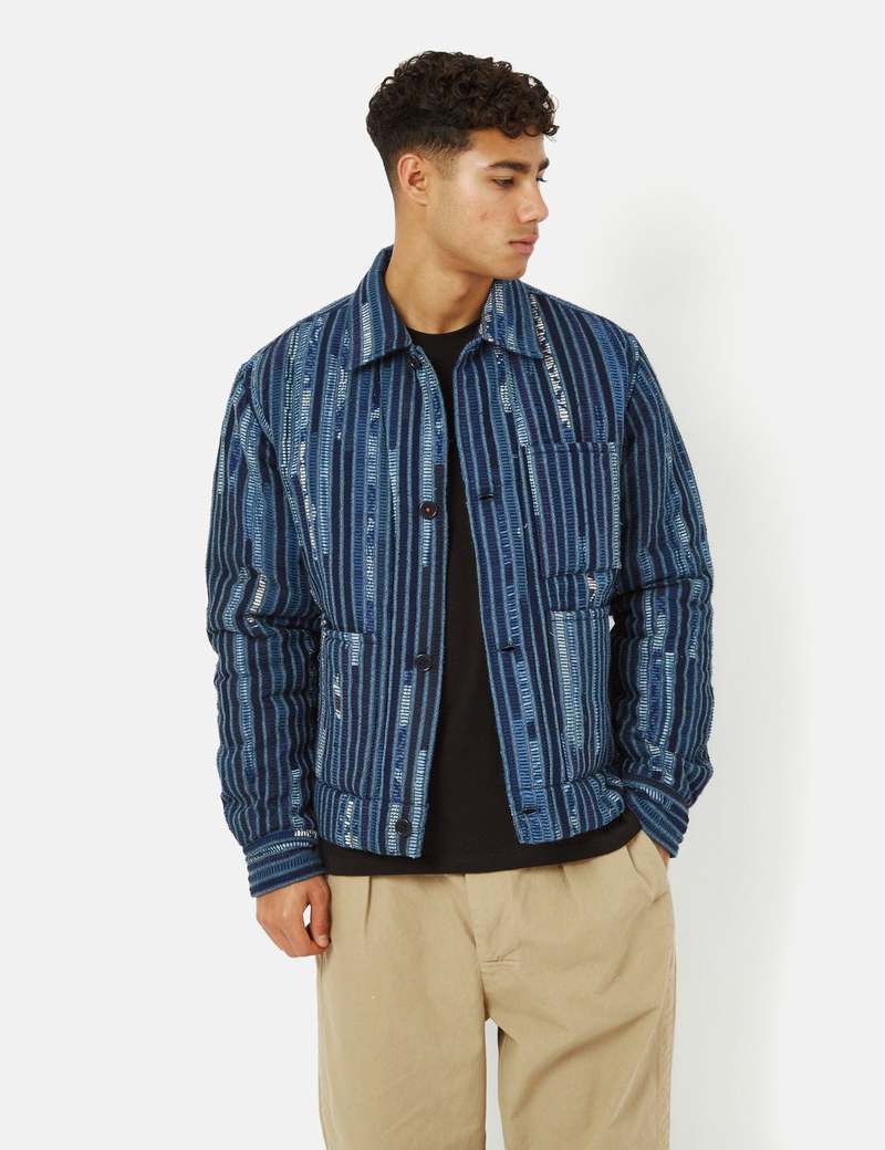 Kardo Bodhi Jacket Paiwand - Blue | Garmentory