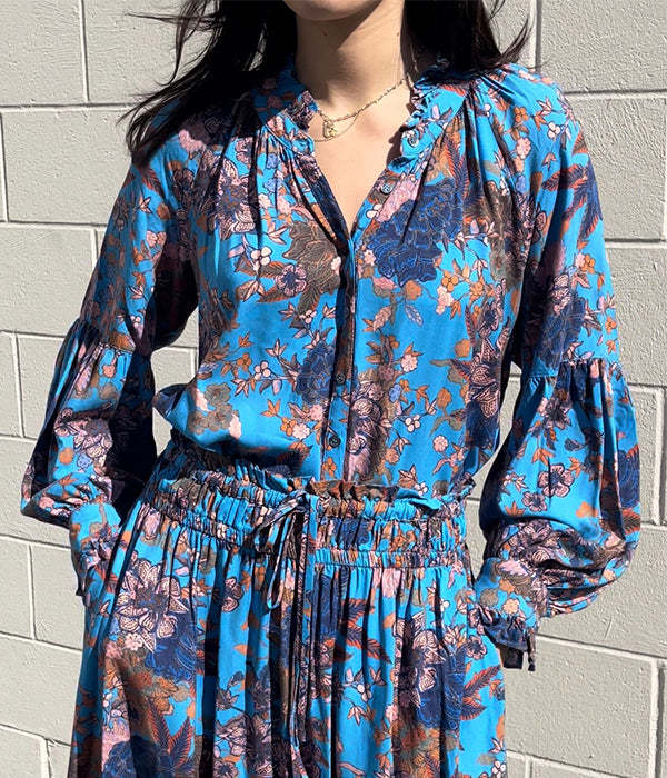 Xirena Hanna Top - Cerulean Medey | Garmentory