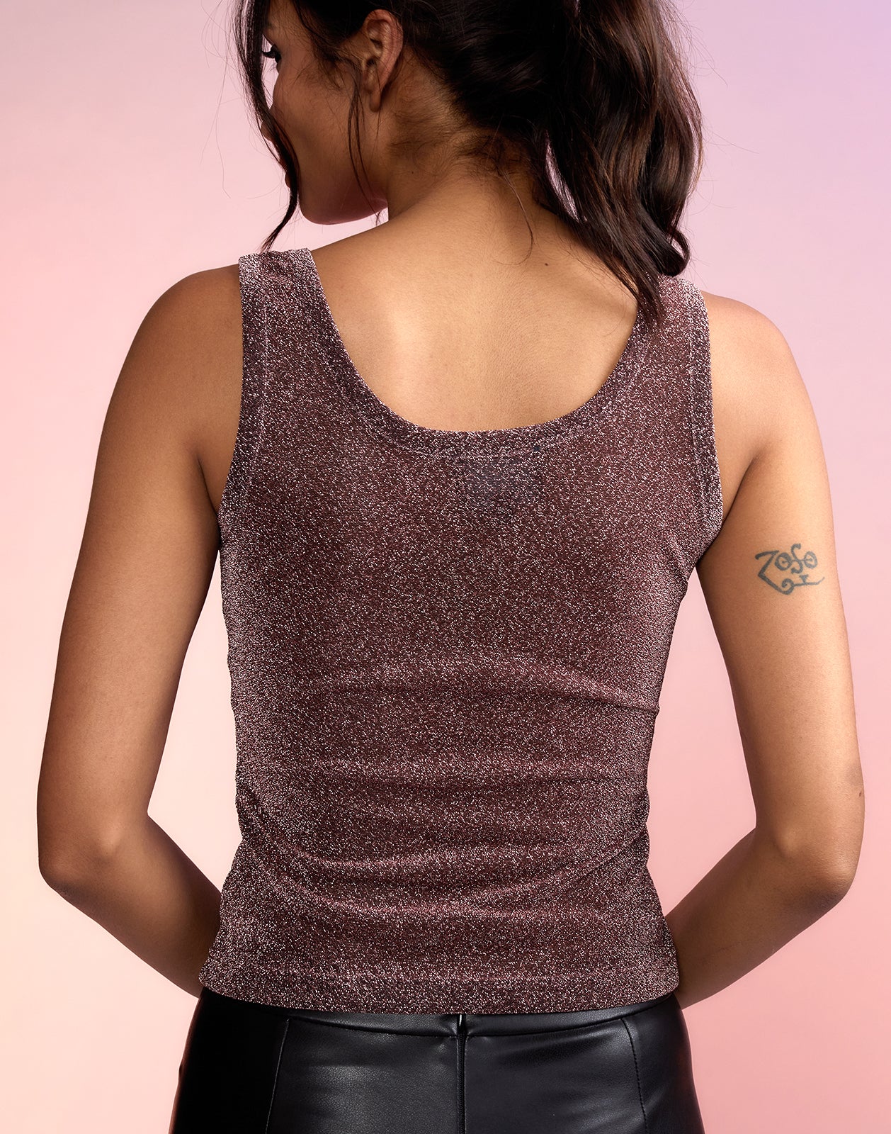 Cynthia Rowley Glitter Tank | Garmentory