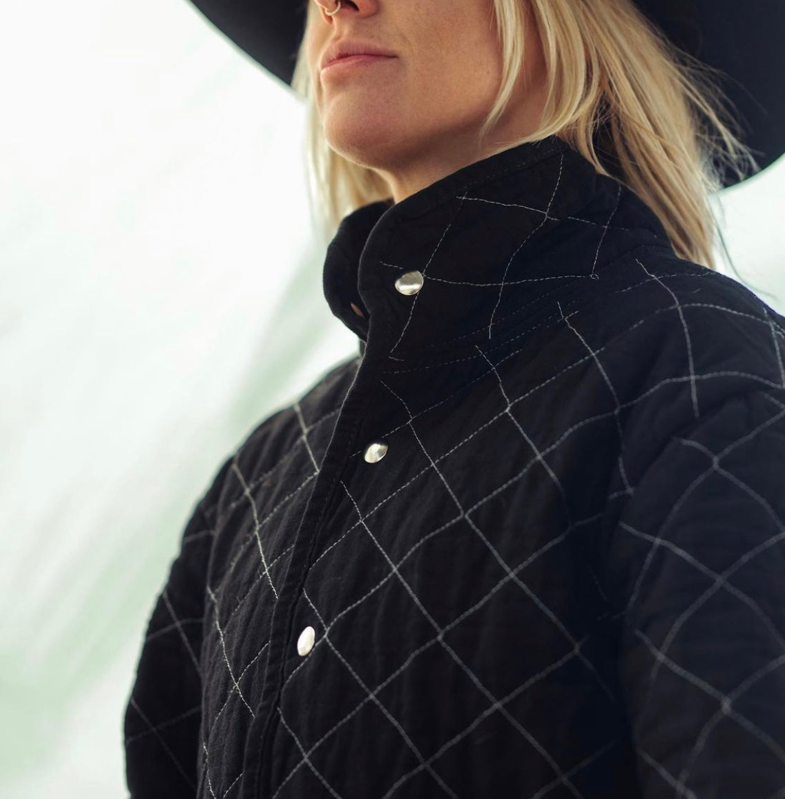 Utility Canvas Wear Quilted Jacket | Garmentory