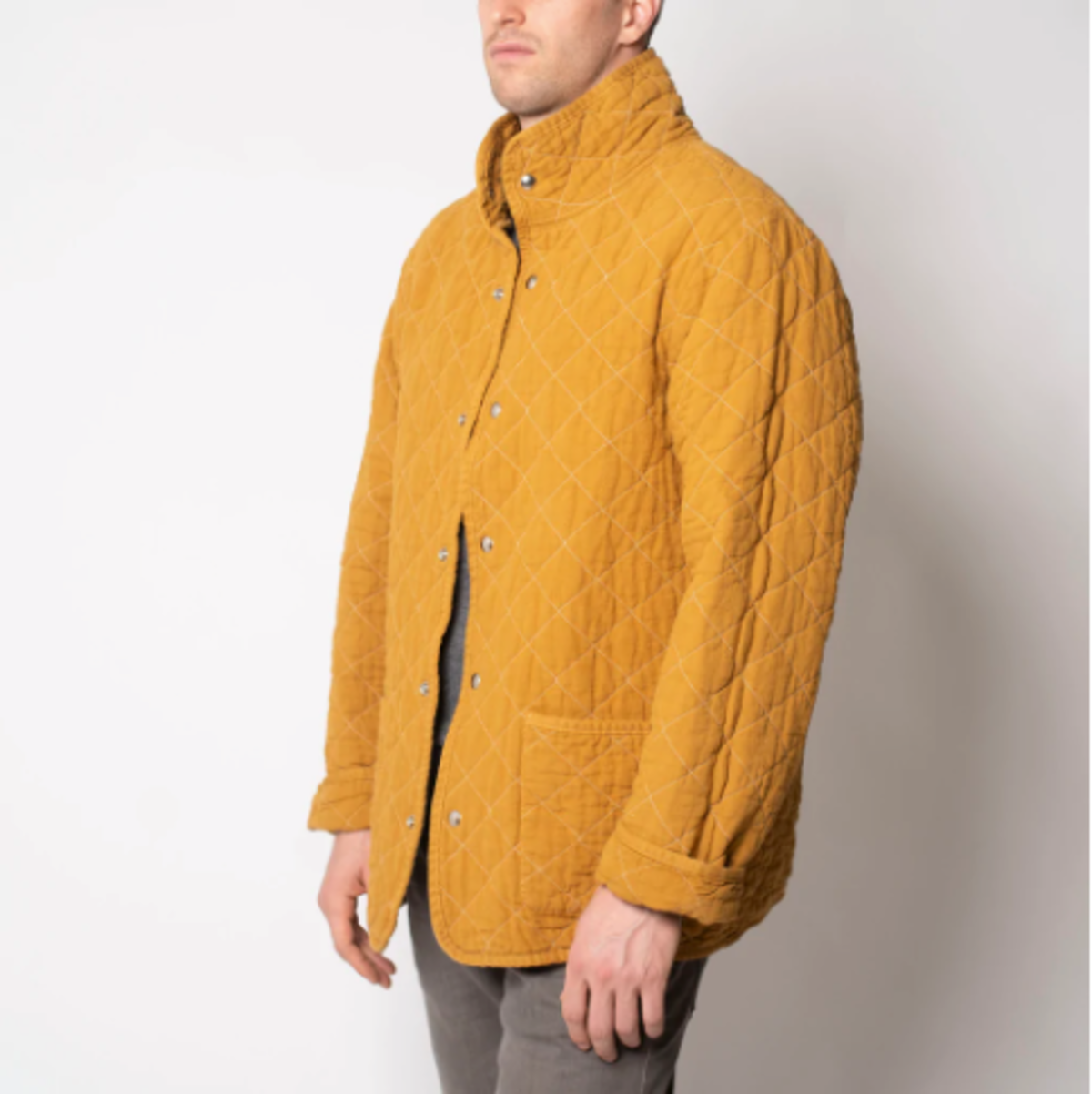 Utility Canvas Wear Quilted Jacket | Garmentory