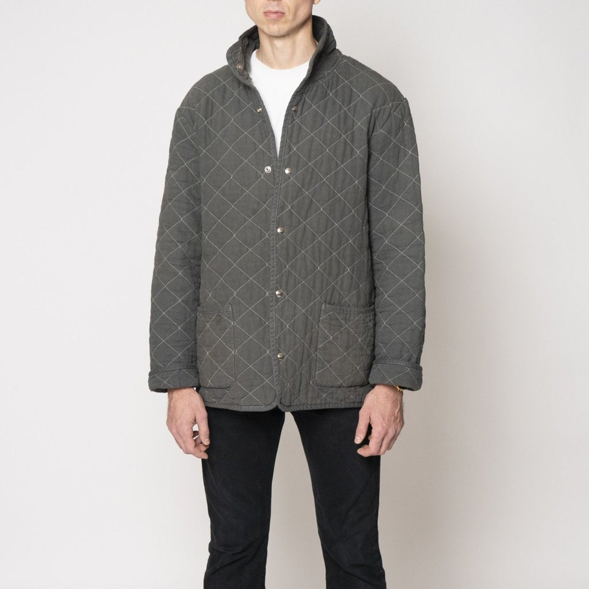 Utility Canvas Wear Quilted Jacket | Garmentory