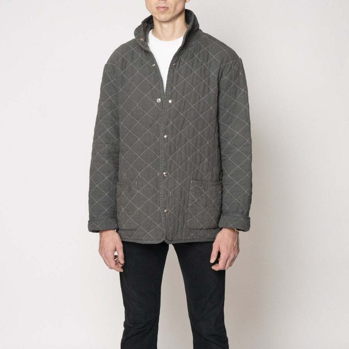 Utility Canvas Wear Quilted Jacket | Garmentory