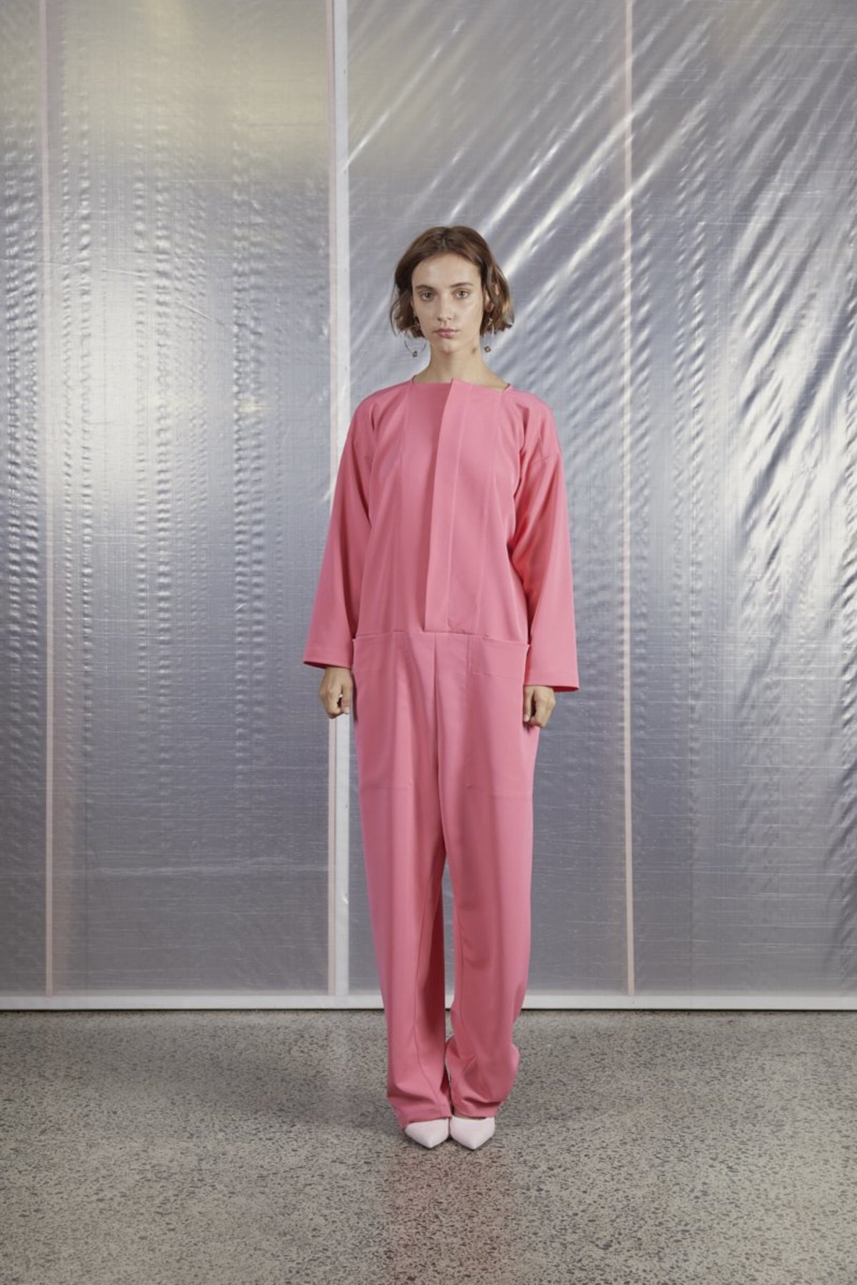 Miss Crabb Boilersuit - Barbie | Garmentory