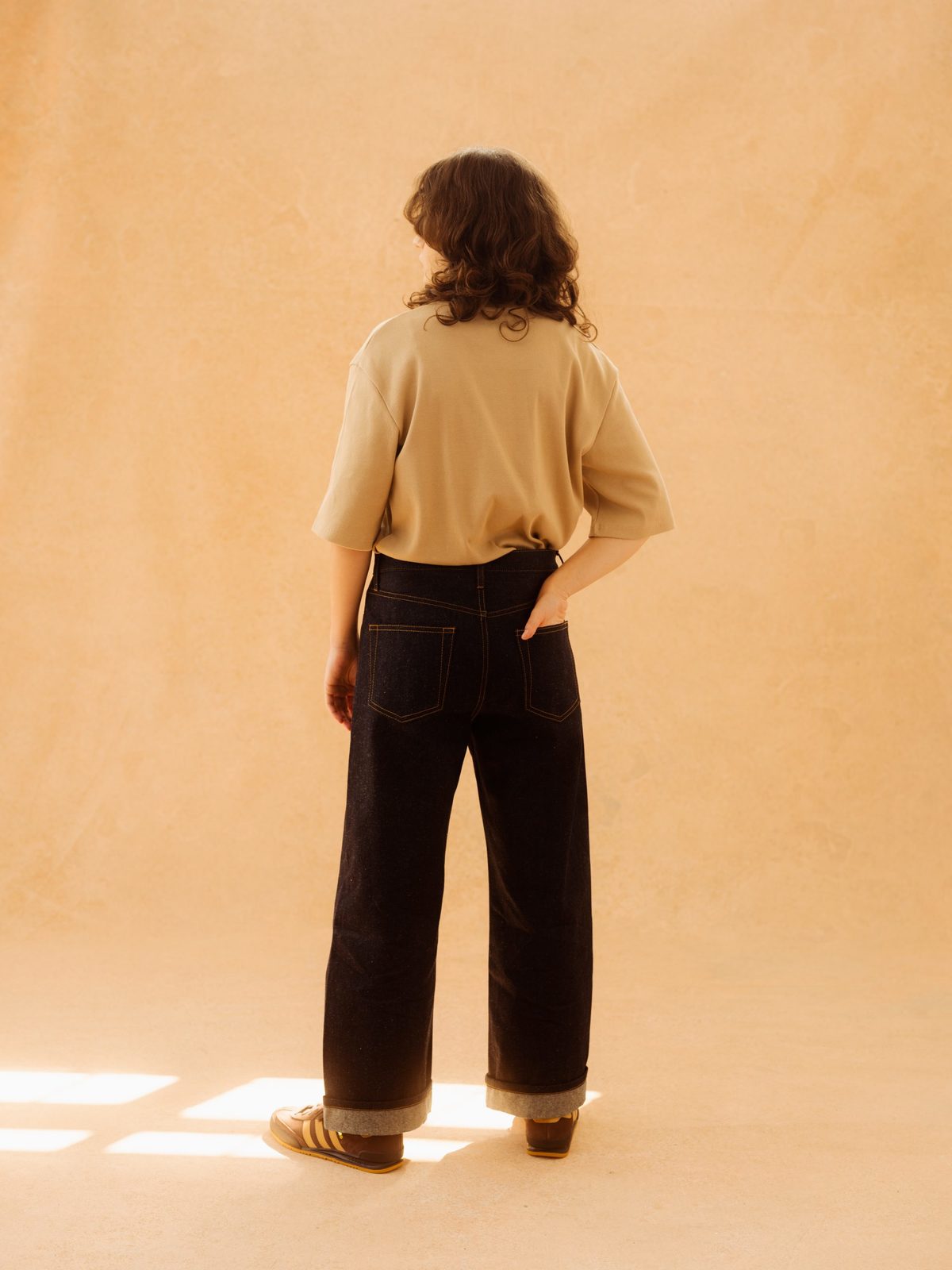 I AND ME Selvedge Wide Leg Jeans | Garmentory