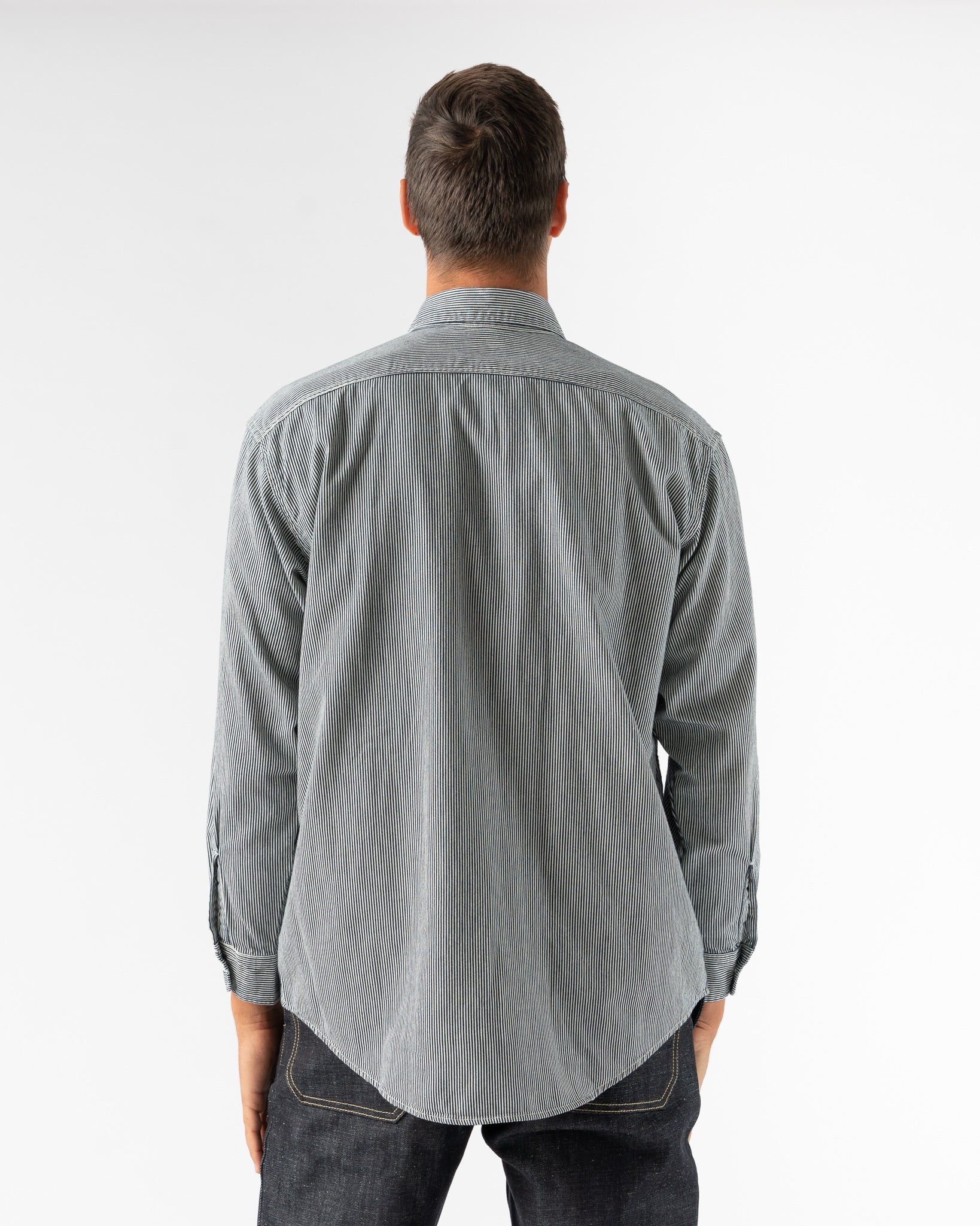 orSlow Work Shirt - Hickory Stripe | Garmentory