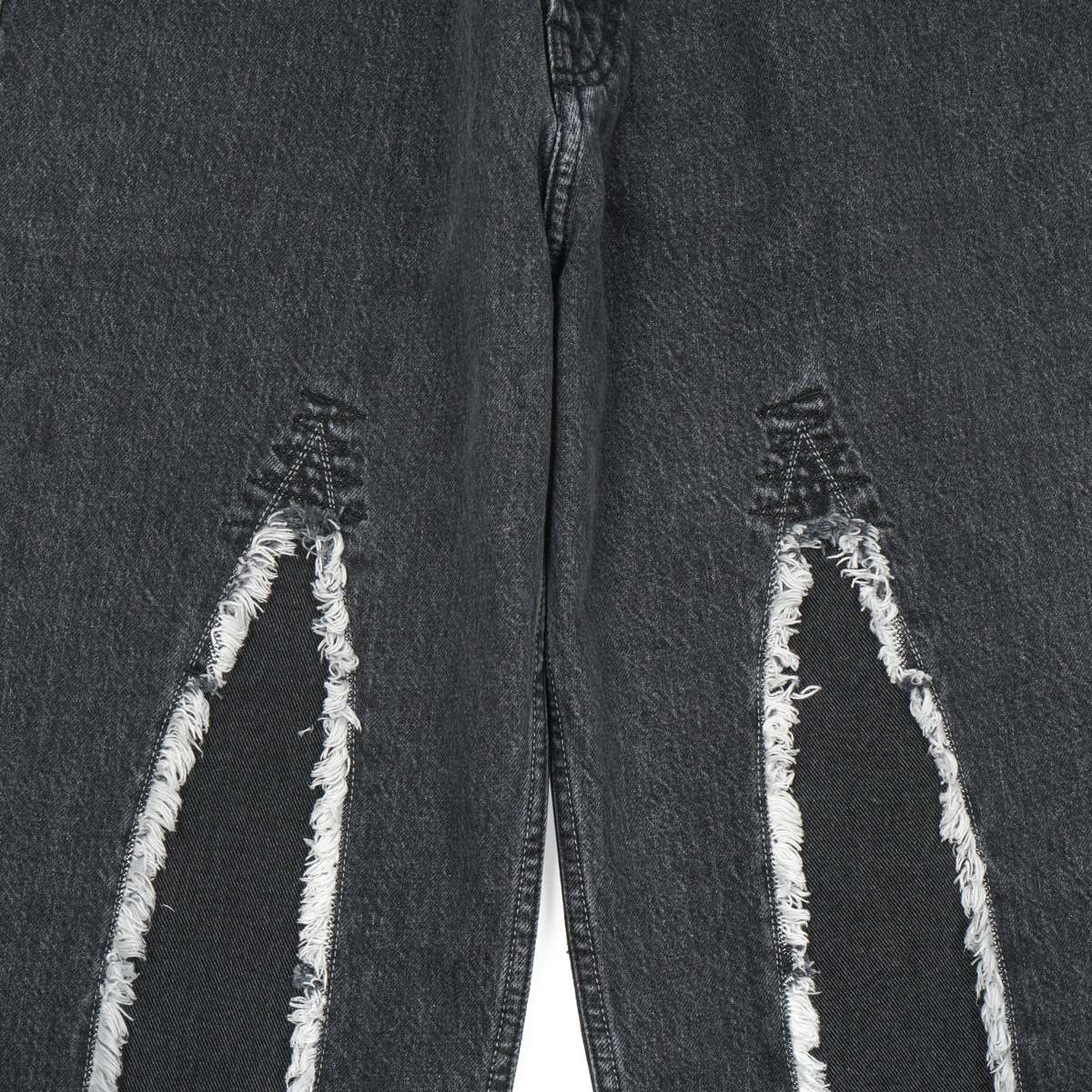 Our Legacy THIRD CUT - BLACK SLASH DENIM | Garmentory