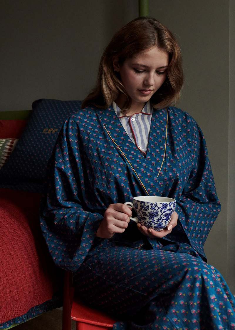 Caramel WOMAN ROBE - POSEY DOT | Garmentory