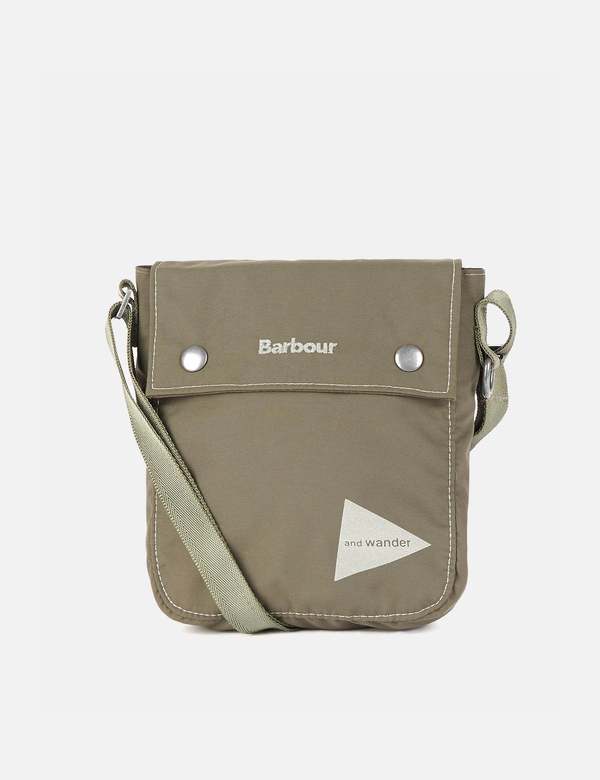 Barbour x And Wander Shoulder Bag - Khaki | Garmentory