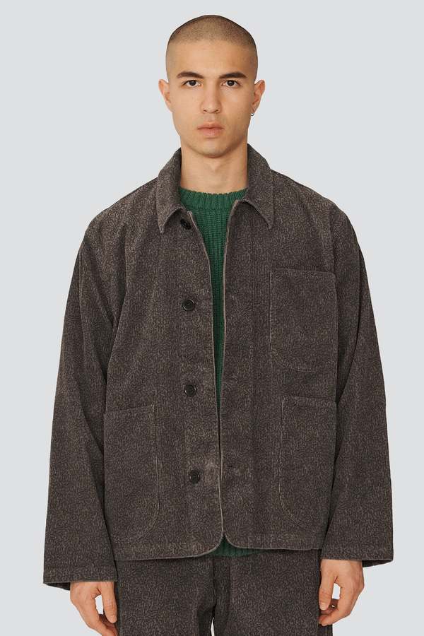 YMC Labour Chore Jacket - Grey | Garmentory