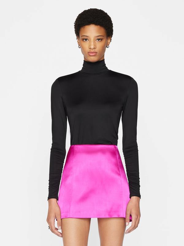 FRAME Denim Subtle Shine Turtleneck | Garmentory