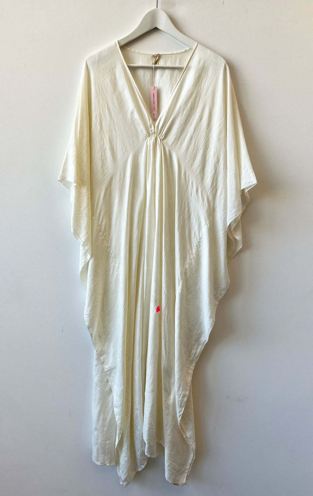 Two Sample White silk caftan - White | Garmentory
