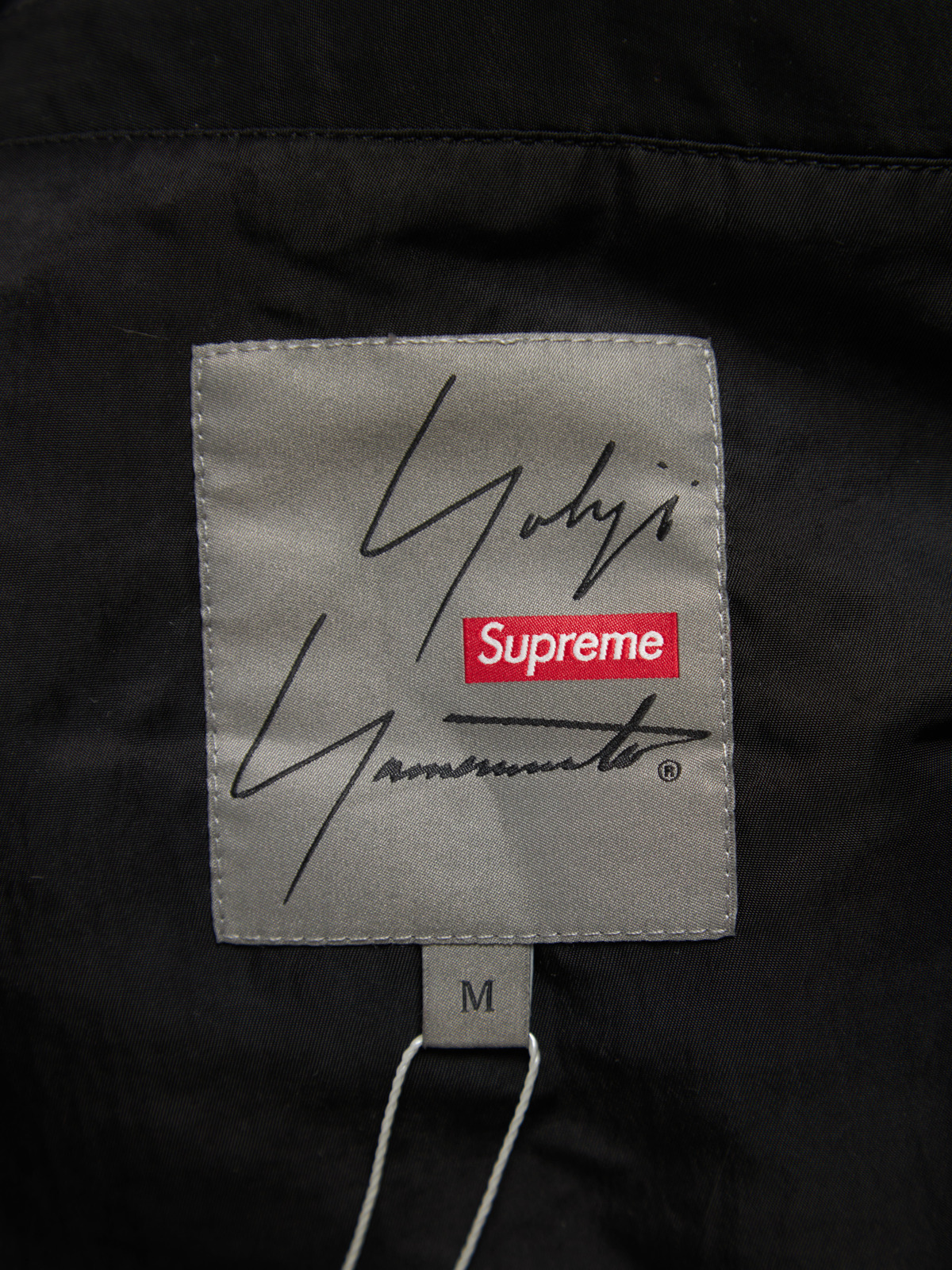 Yohji Yamamoto X Supreme M Angel and Demon Printed Nylon Bomber - Black ...