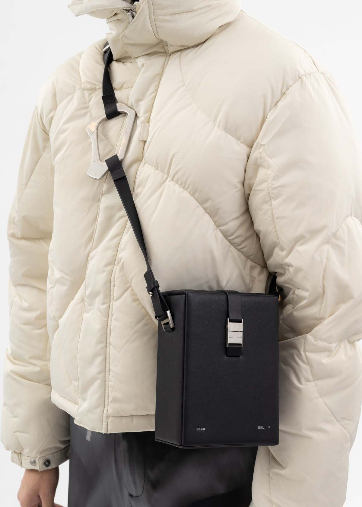 Heliot Emil OVERT BOX BAG - BLACK | Garmentory