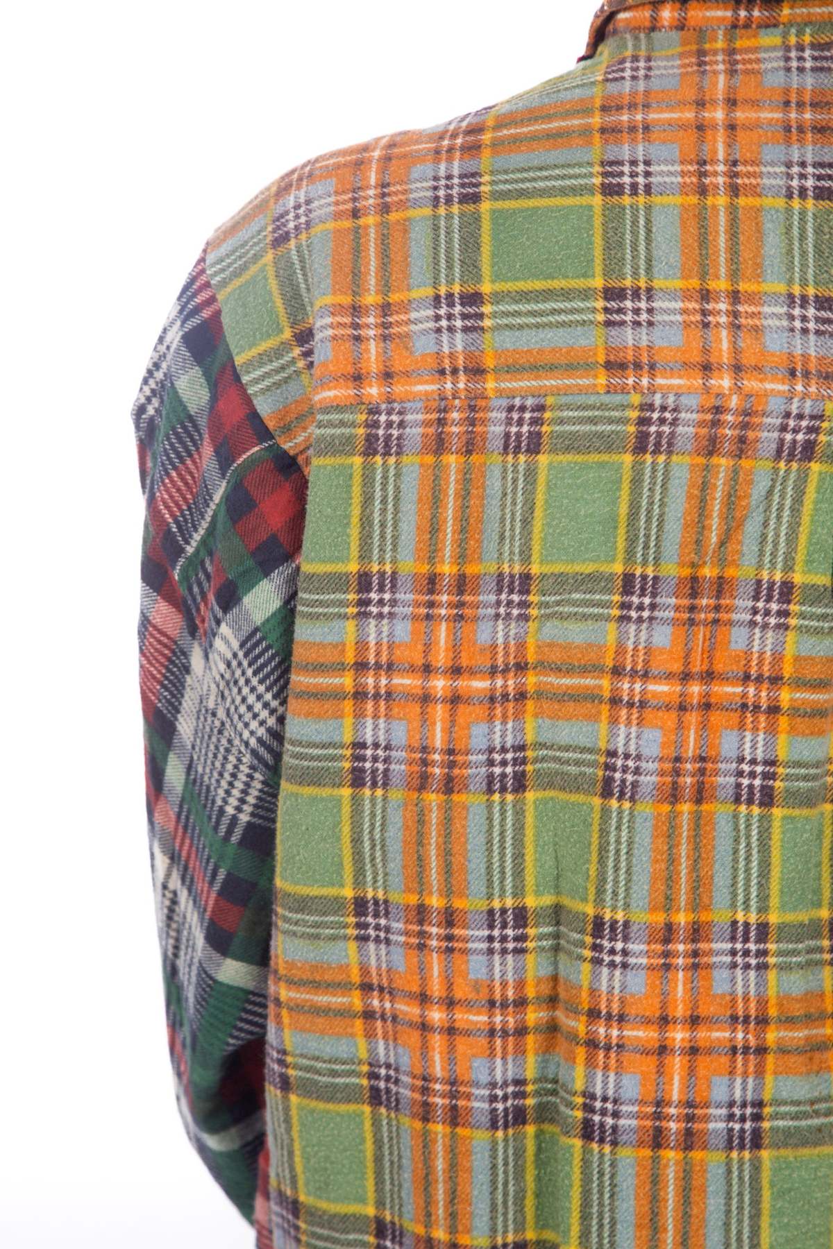 Needles Ribbon Flannel Wide Shirt - Multicolour | Garmentory