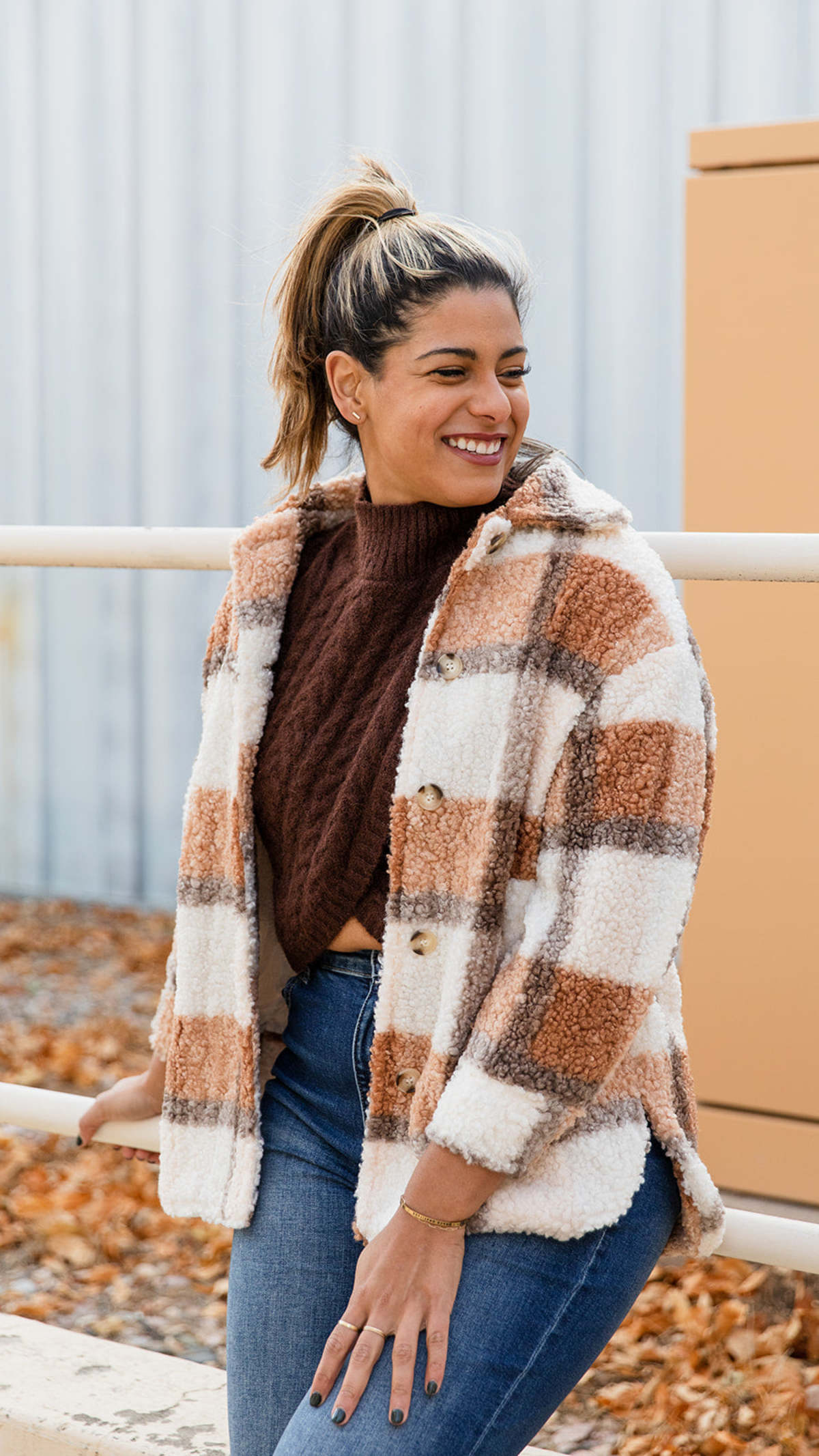 Lush Double Shot Sweater - Brown | Garmentory