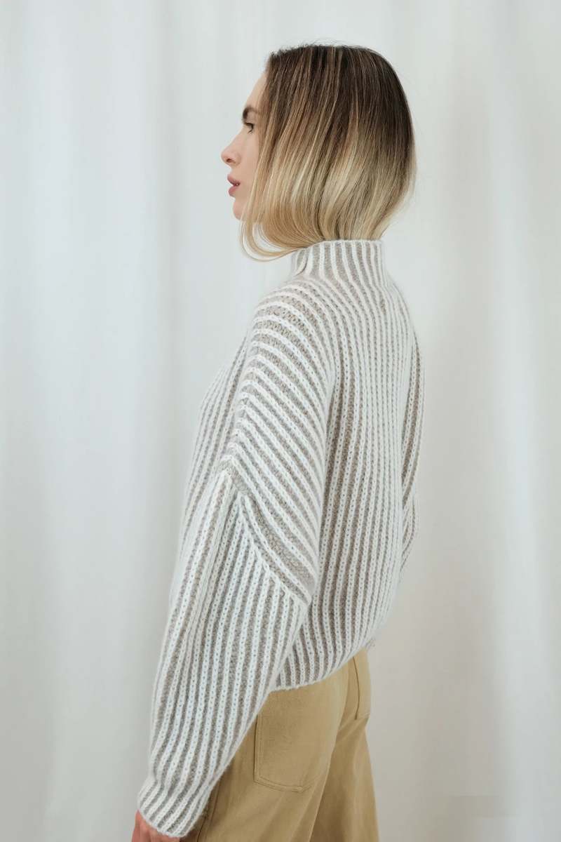 Micaela Greg Ines Sweater - Oatmeal | Garmentory