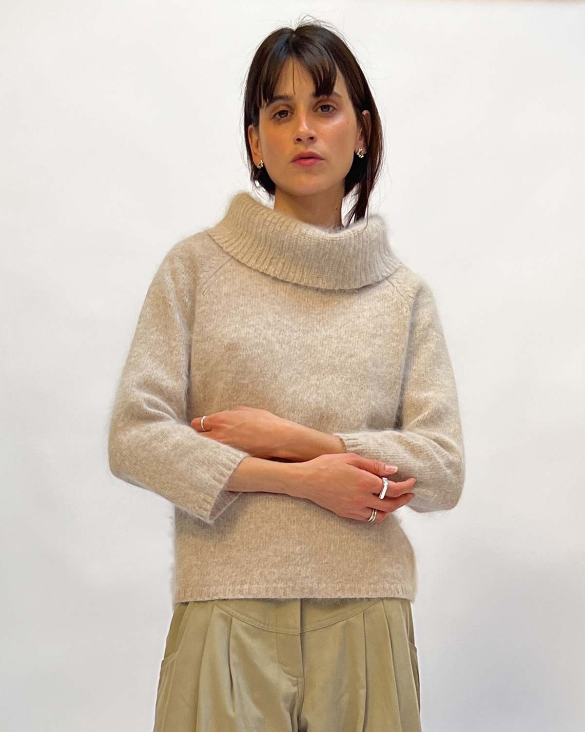 Angora Knit - Mushroom | Garmentory