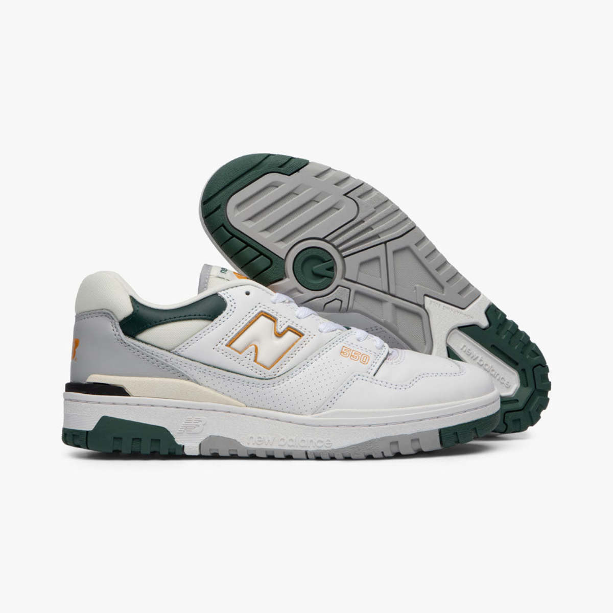 New Balance Shoes - White/Green | Garmentory